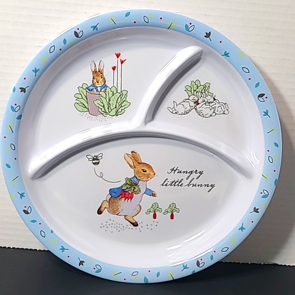 FW & Co | Dining | Beatrix Potter Peter Rabbit Kids Divided Plate ...